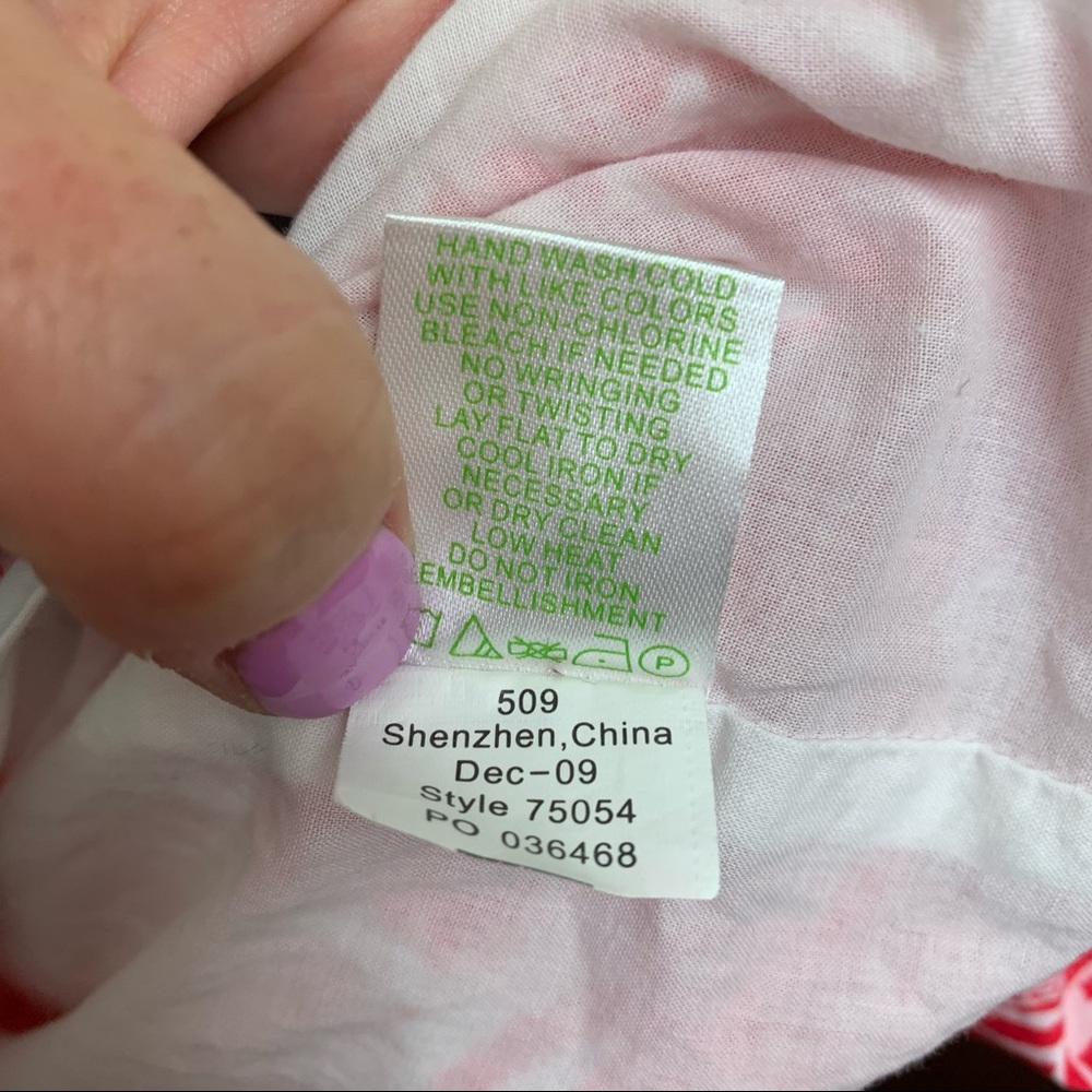 Lilly Pulitzer Sandra Punch Pink Sandra Dress - Gem